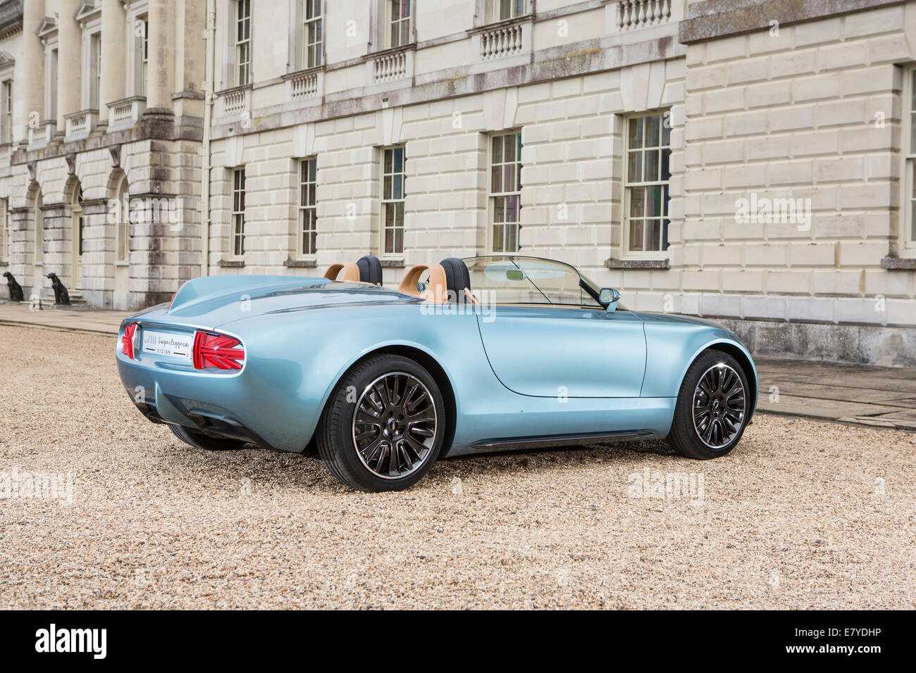 the 2014 mini Superleggera electric concept convertable static shots ...