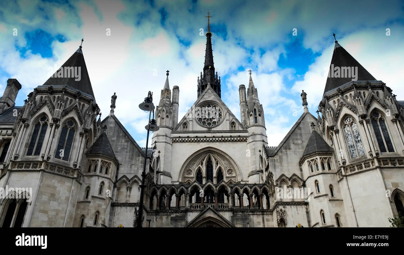 The High Court, London Stock Photo - Alamy