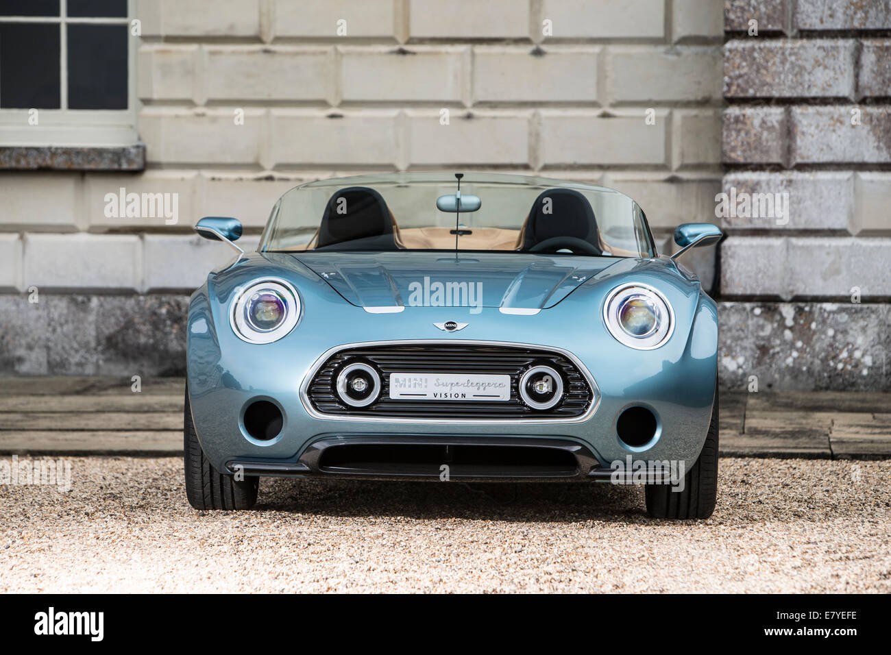 the 2014 mini Superleggera electric concept convertable static shots ...