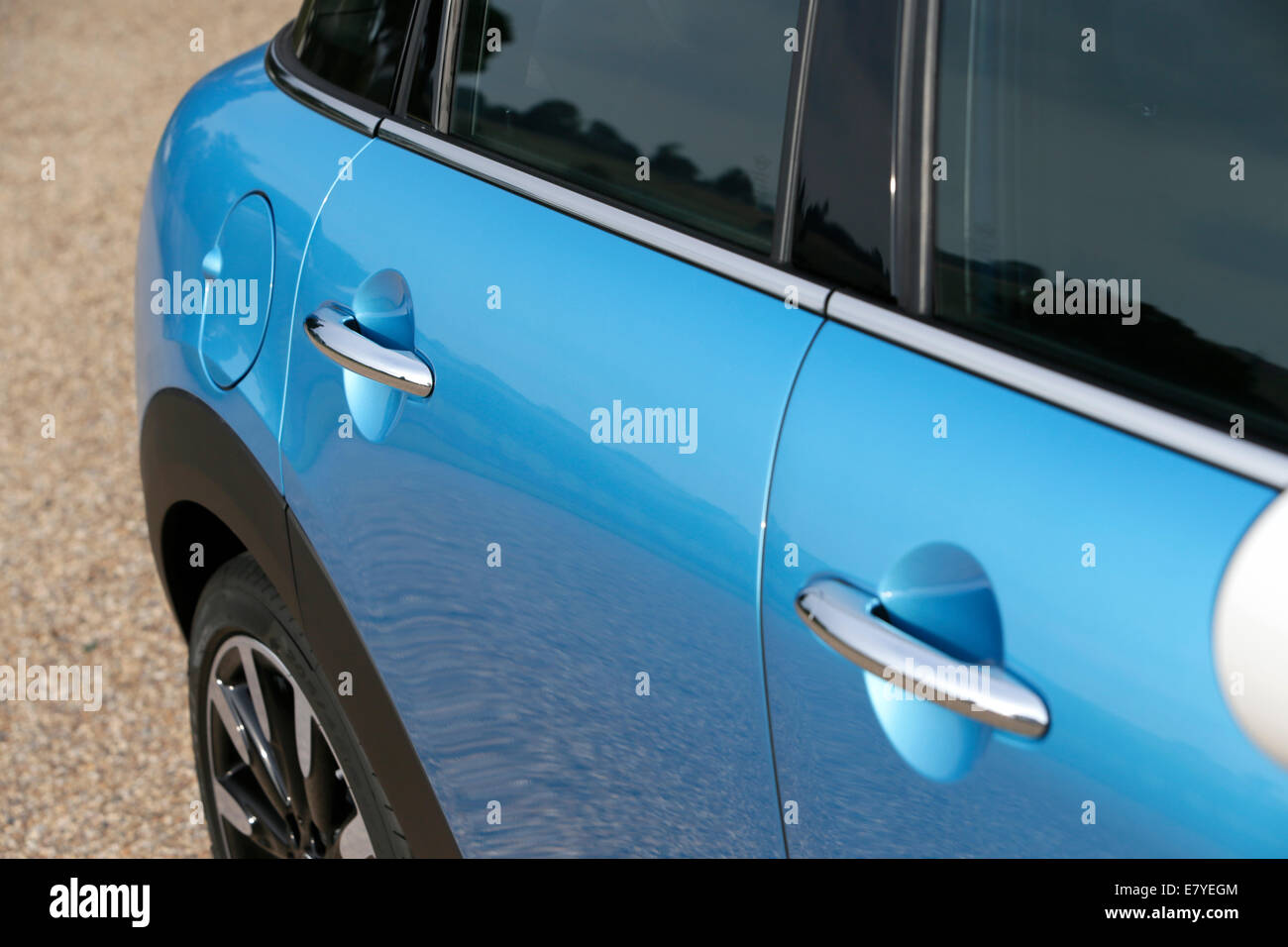 Blue mini cooper hi-res stock photography and images - Alamy