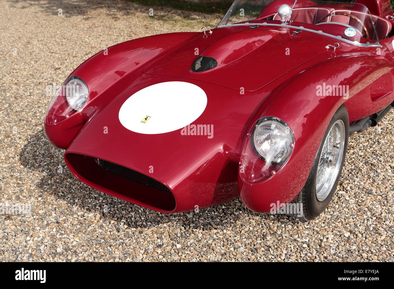 1958 Ferrari pontoon fender testarossa Stock Photo - Alamy