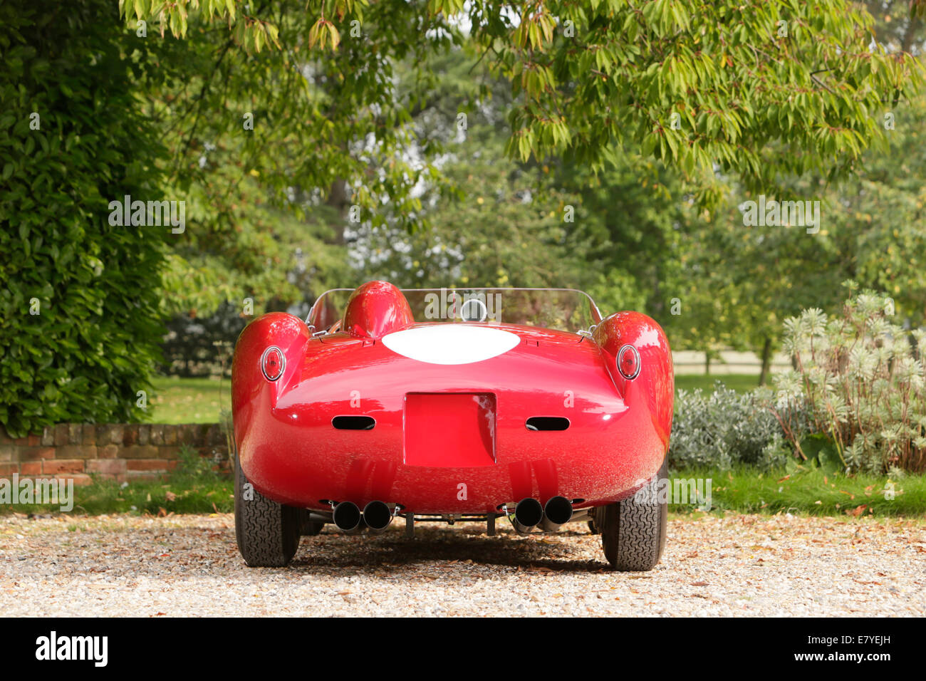1958 Ferrari pontoon fender testarossa Stock Photo - Alamy