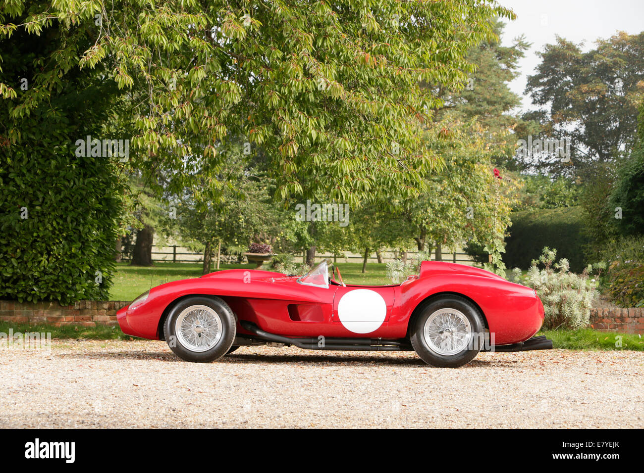1958 Ferrari pontoon fender testarossa Stock Photo - Alamy