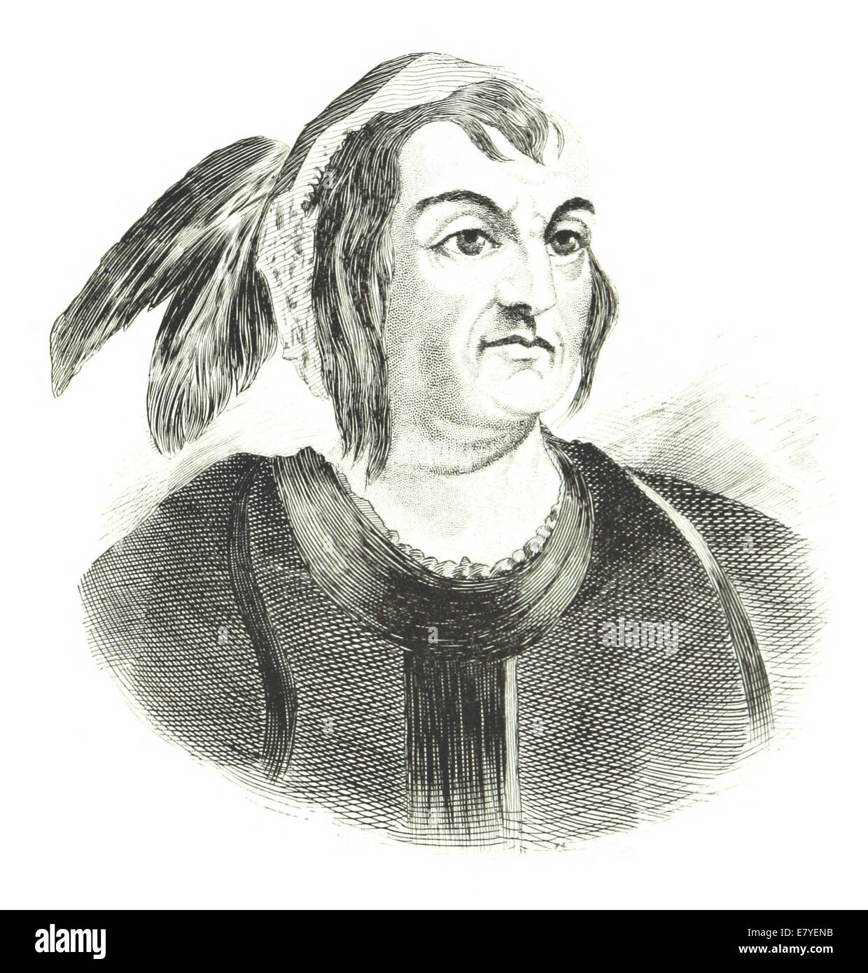 Sulte's 1882 illustration *Tecumseh* portrays the famed Shawnee leader ...