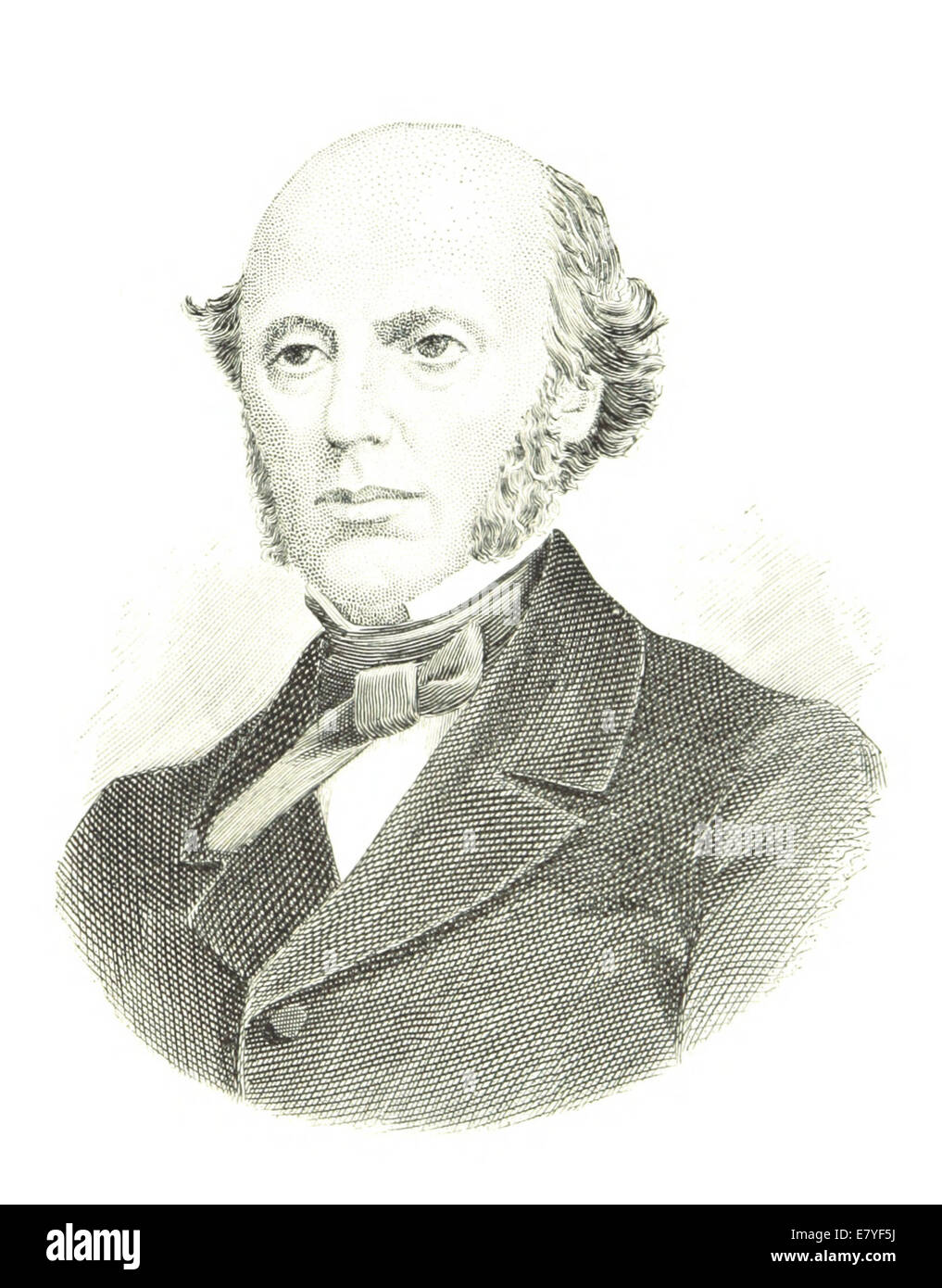 An 1882 illustration from Sulte, depicting François-Xavier Garneau, a ...