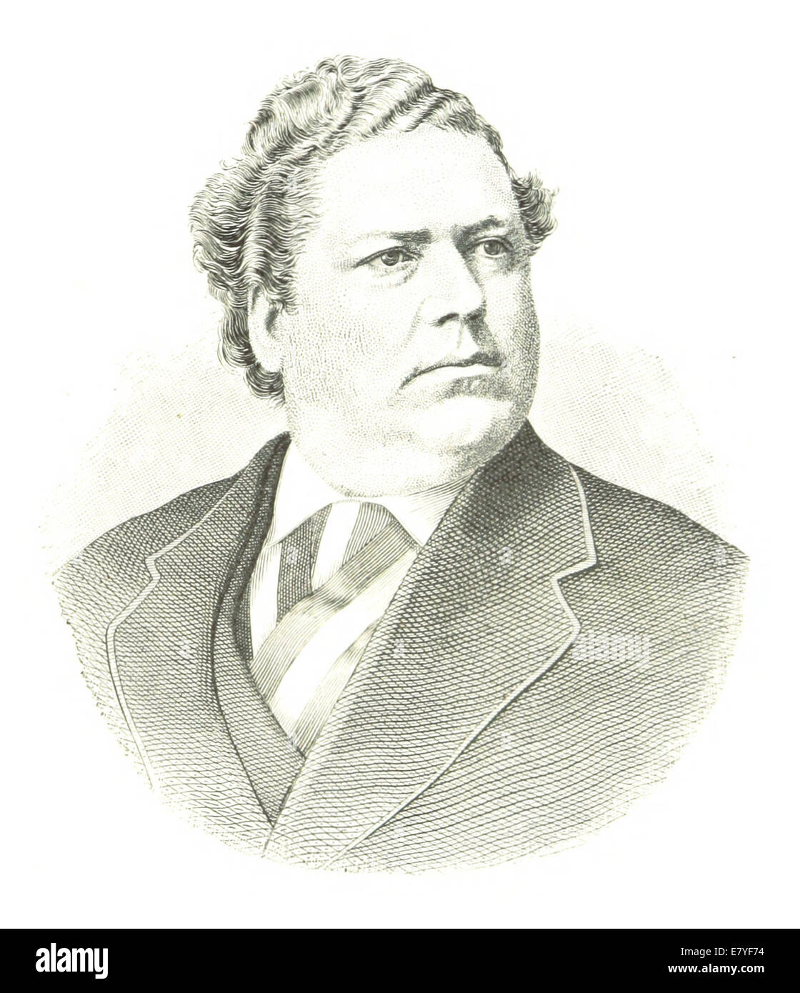 An 1882 illustration of Joseph Alfred Mousseau, a prominent historical ...