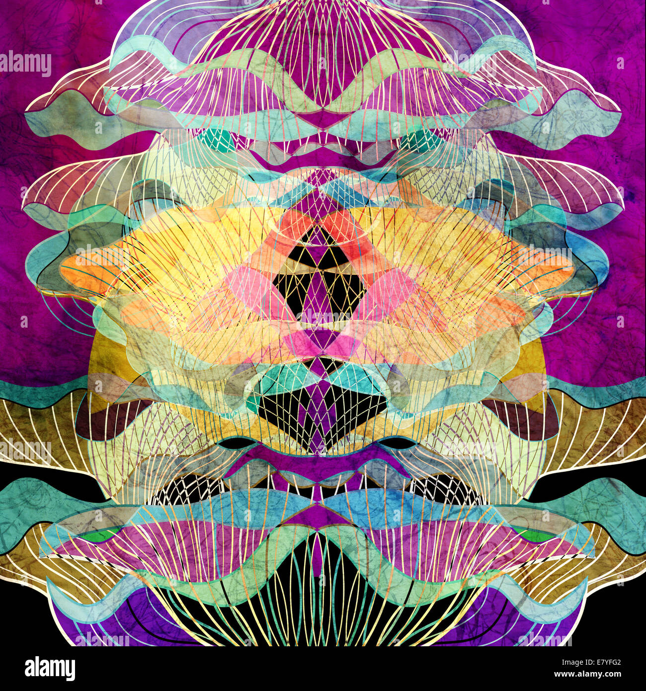 graphic abstract background with different elements Stock Photo - Alamy