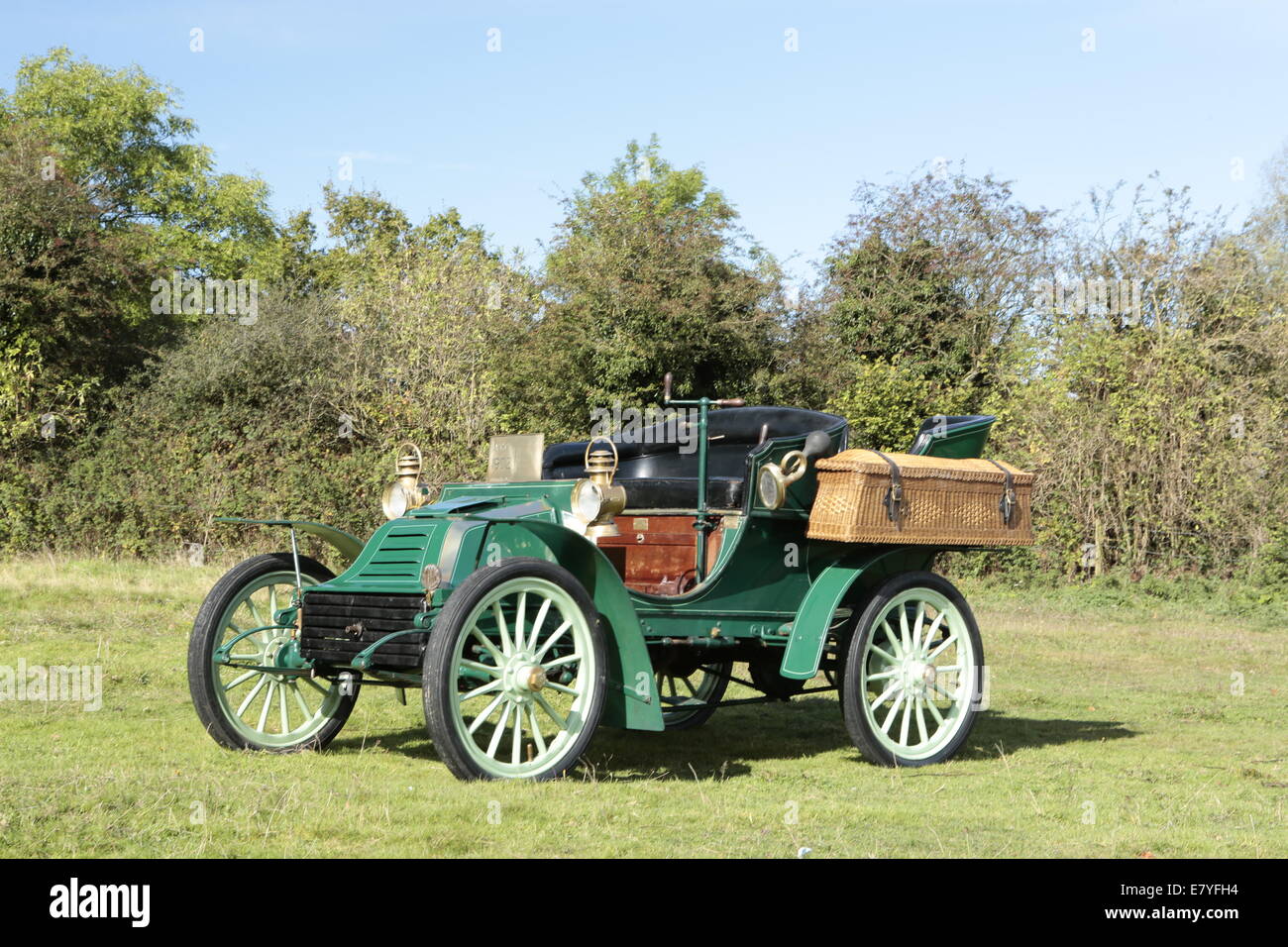 1902 Autocar vetran brighton run early automobile Stock Photo - Alamy