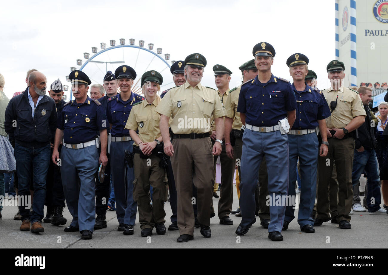 Munich, Germany. 26th Sep, 2014. Vice-president of the Munich police ...