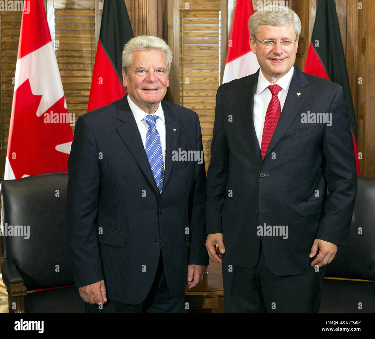 Stephen joseph harper prime minister of canada hi-res stock photography ...
