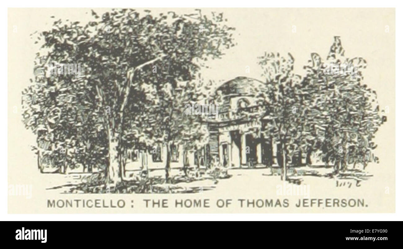 Monticello Map High Resolution Stock Photography and Images - Alamy