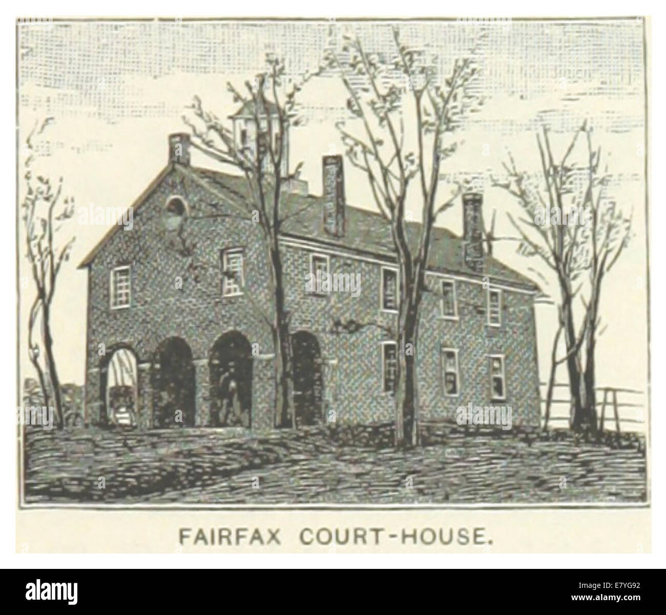 Old fairfax court house hi-res stock photography and images - Alamy