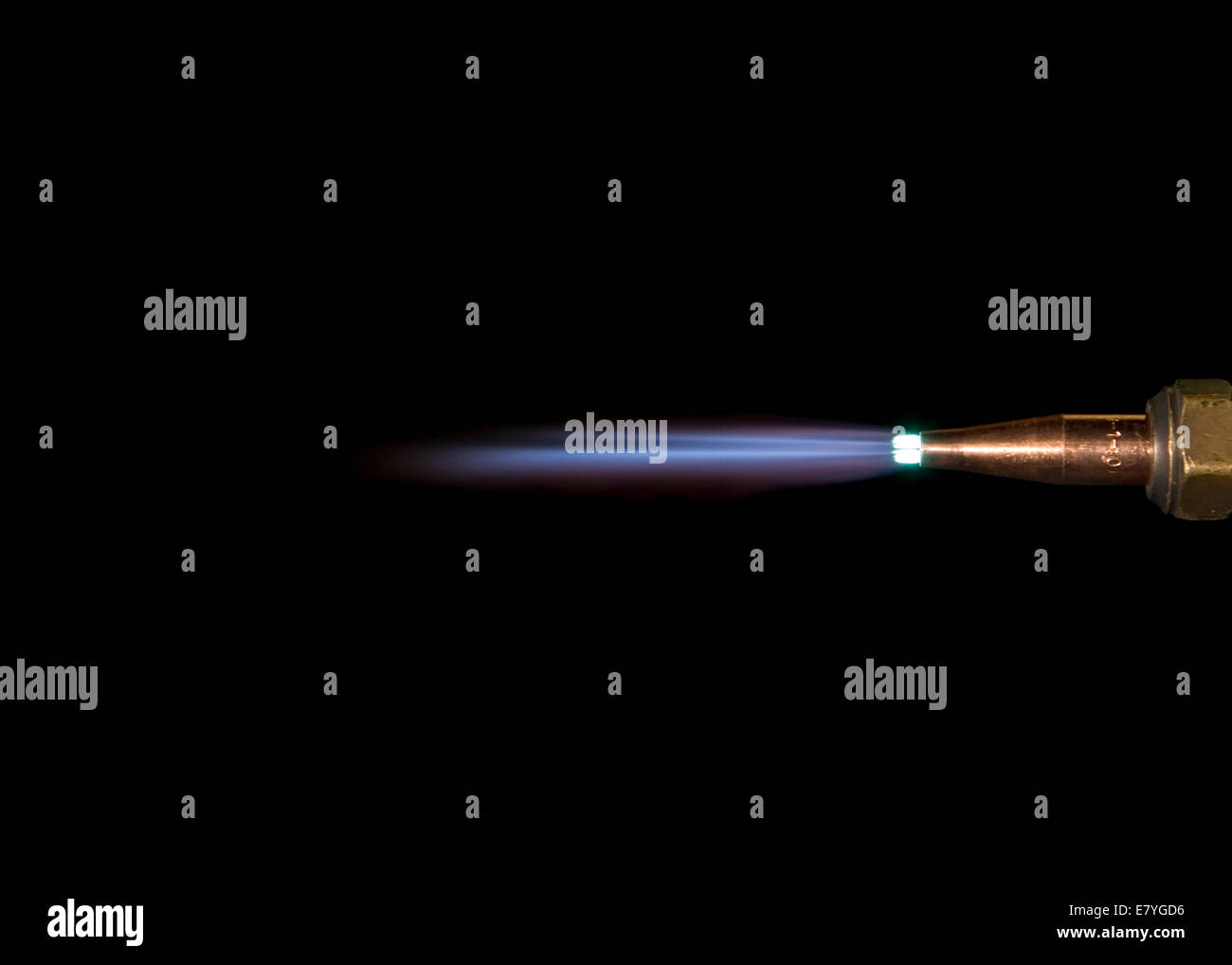 neutral flame with cutting lever depressed Stock Photo - Alamy