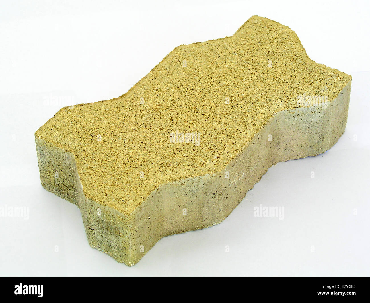 Coloured concrete paving block Stock Photo - Alamy