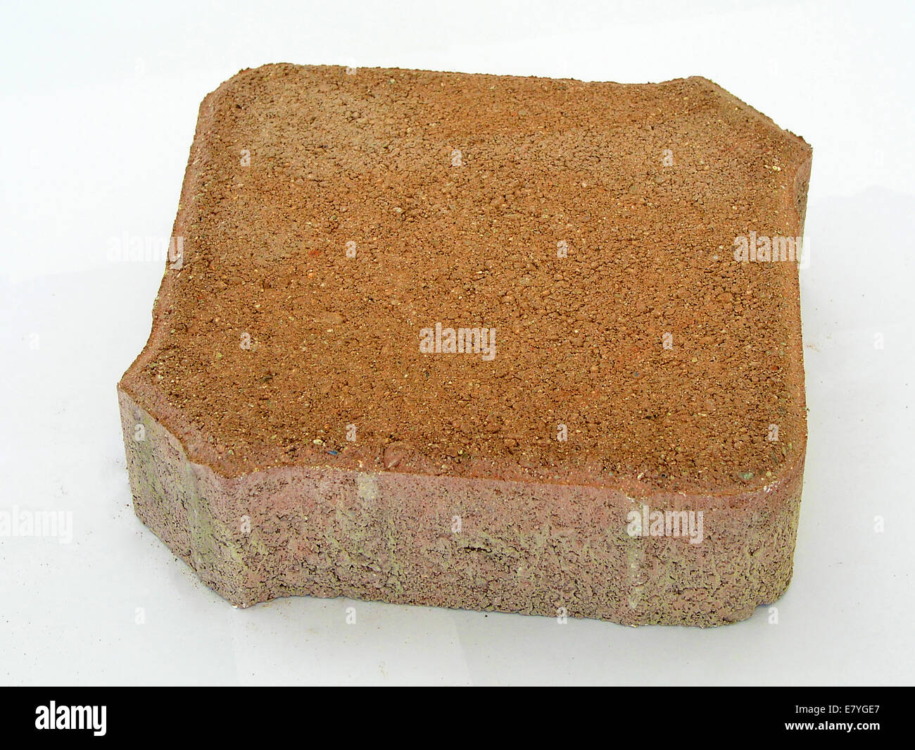 Coloured concrete paving block Stock Photo - Alamy