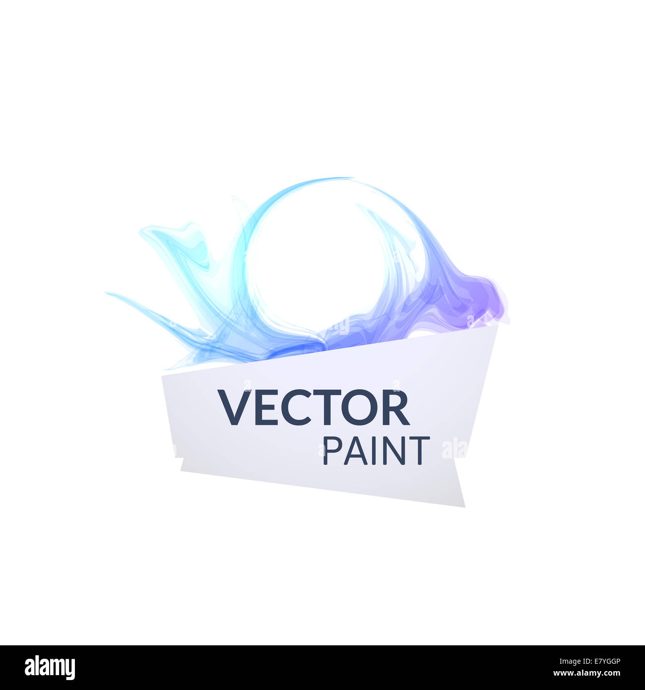 Abstract digital watercolor ink, virtual technology splash paint Stock ...