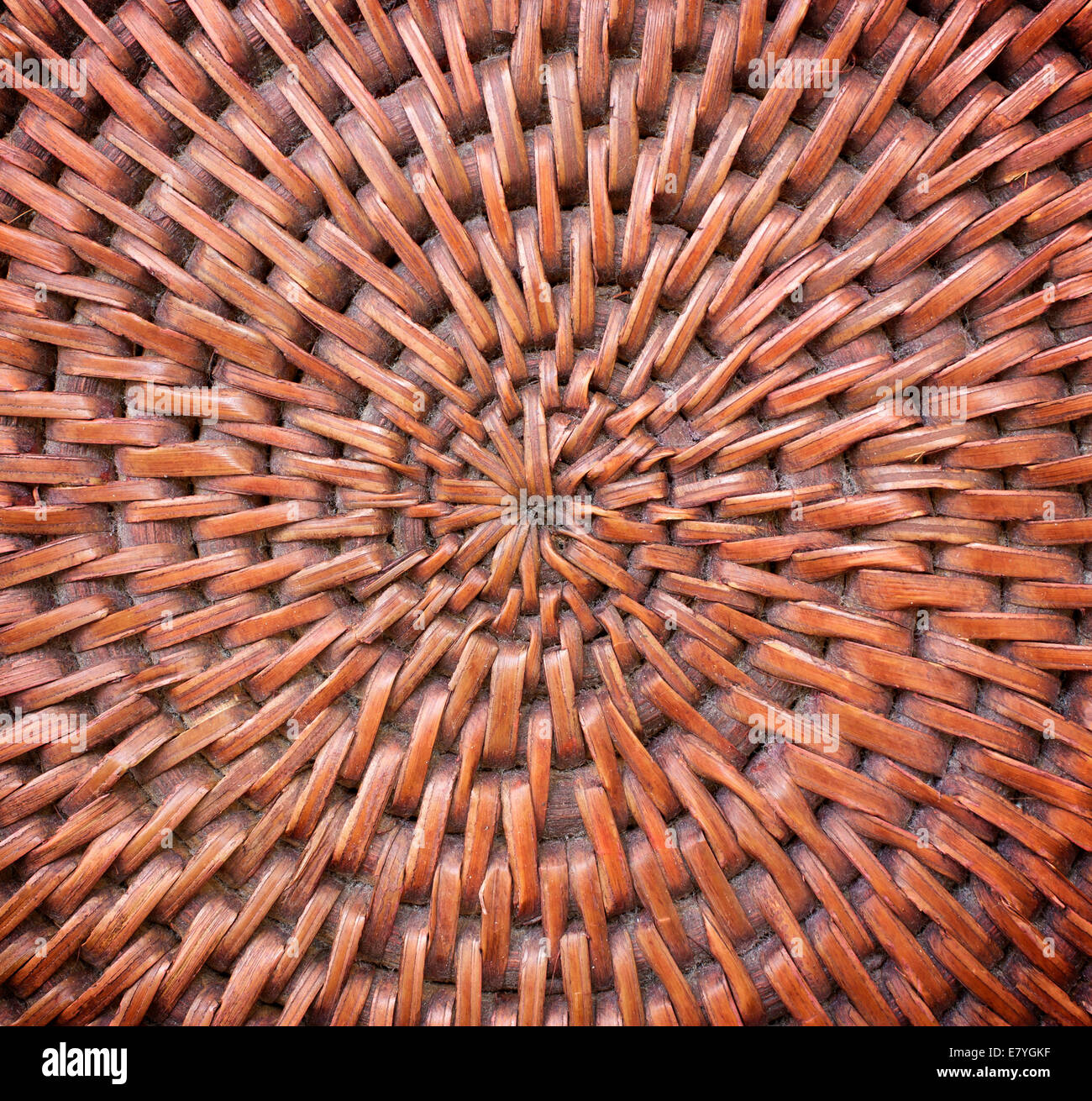 Woven rattan with natural patterns, vintage wall Stock Photo - Alamy