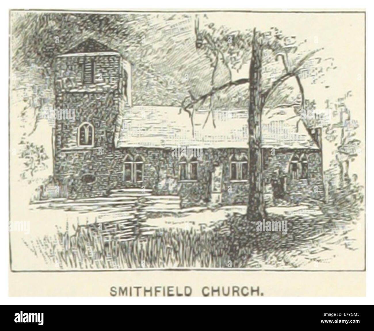 Map of smithfield hi-res stock photography and images - Alamy