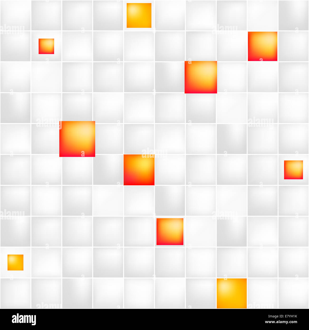 Glossy colorful mosaic square cells grid Stock Photo - Alamy