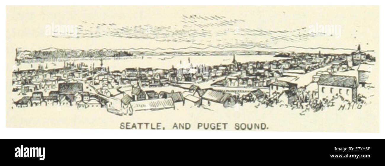 Map of seattle Cut Out Stock Images & Pictures - Alamy