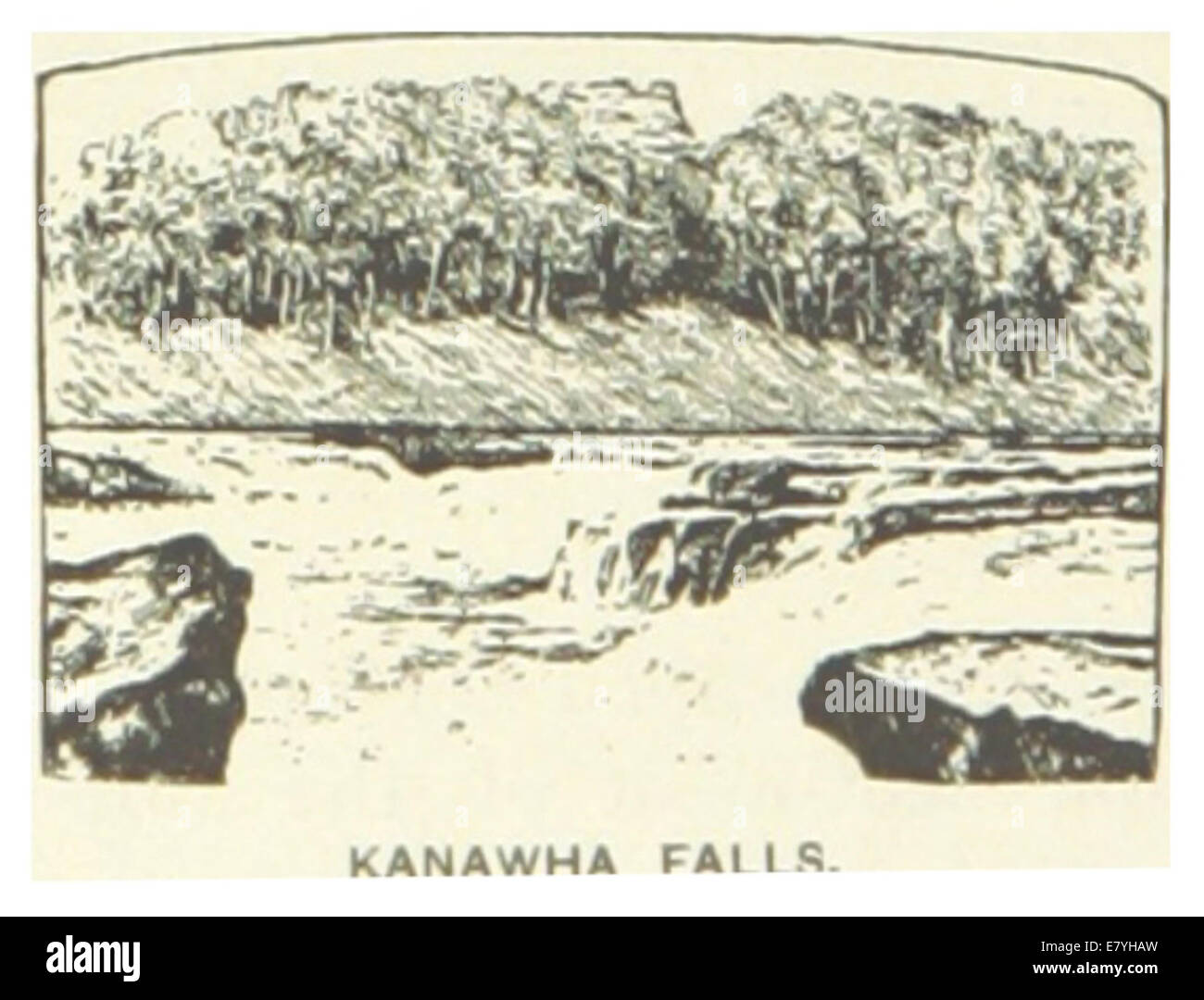 Kanawha map hi-res stock photography and images - Alamy