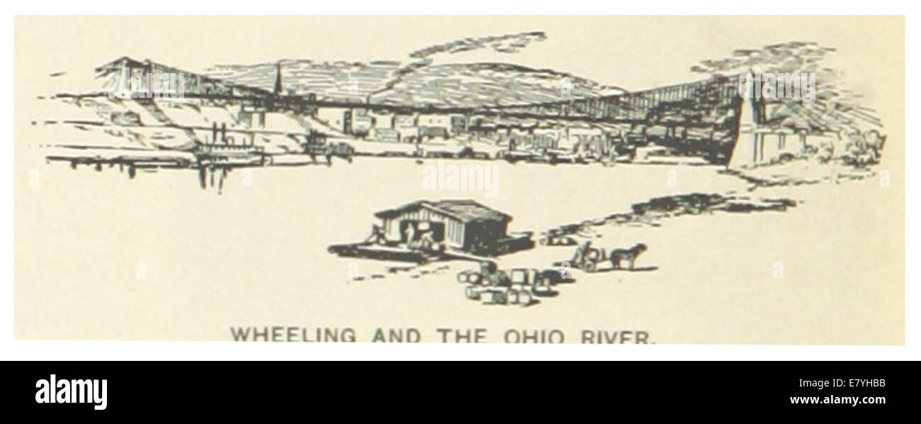 Map of wheeling hi-res stock photography and images - Alamy