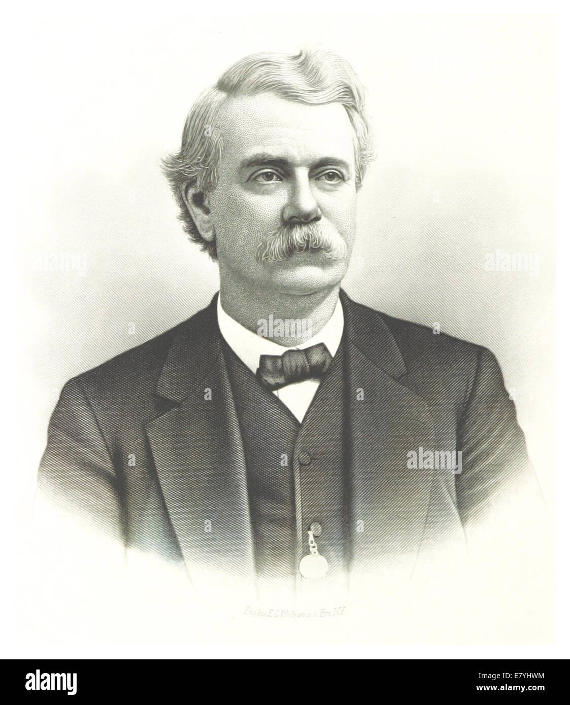 An 1892 illustration featuring William B. Webb, capturing his role or ...