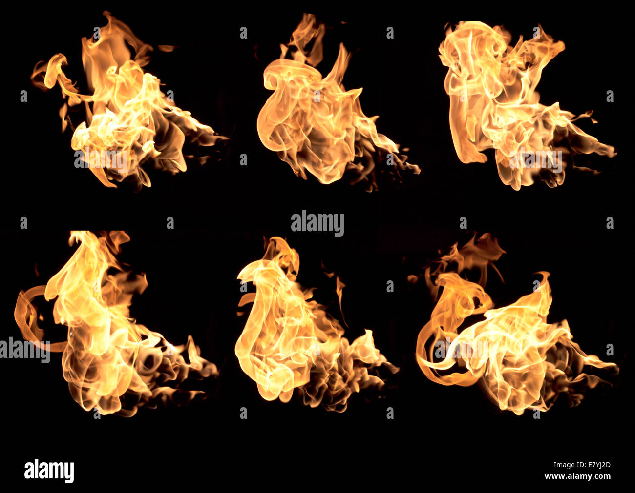 fire and flame pattern background red heat Stock Photo - Alamy