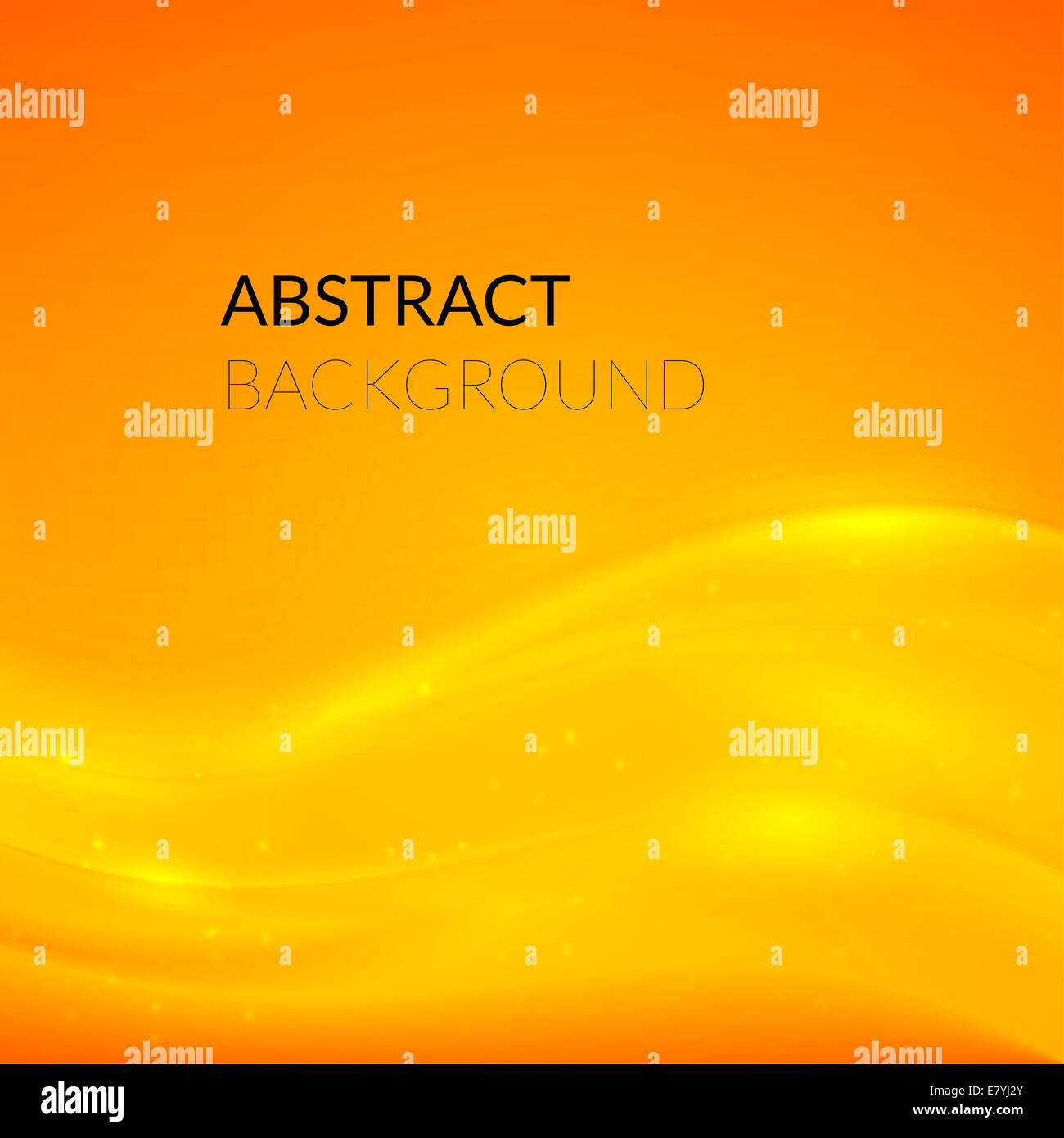 Abstract orange background with smooth lines Stock Photo - Alamy