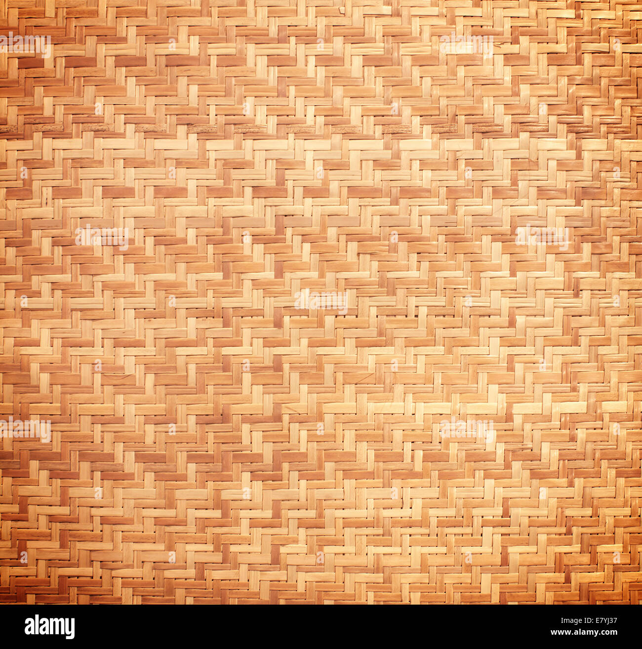 Woven rattan with natural patterns, vintage wall Stock Photo - Alamy