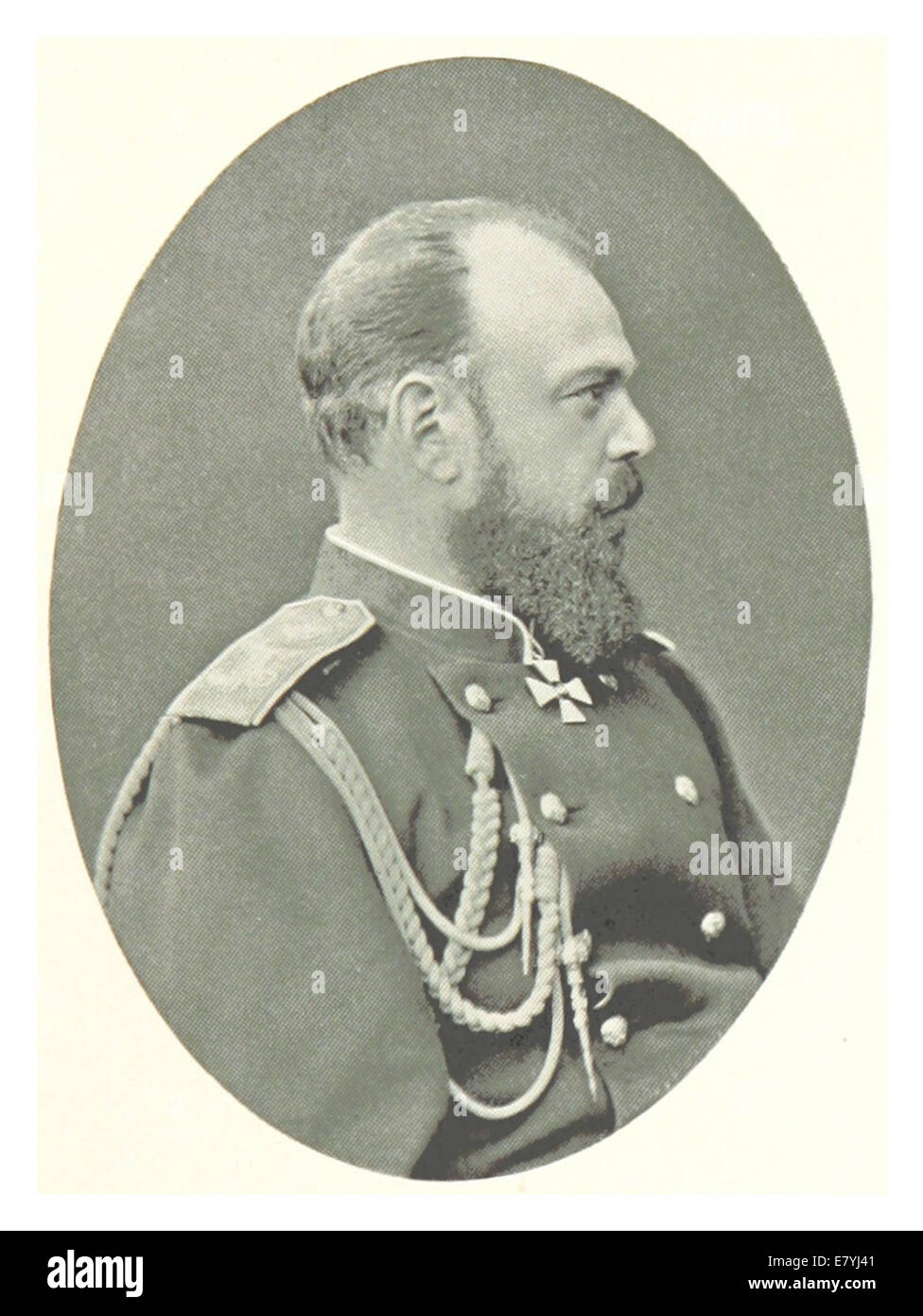 This 1893 illustration from *Wormeley* features a portrait of Emperor ...