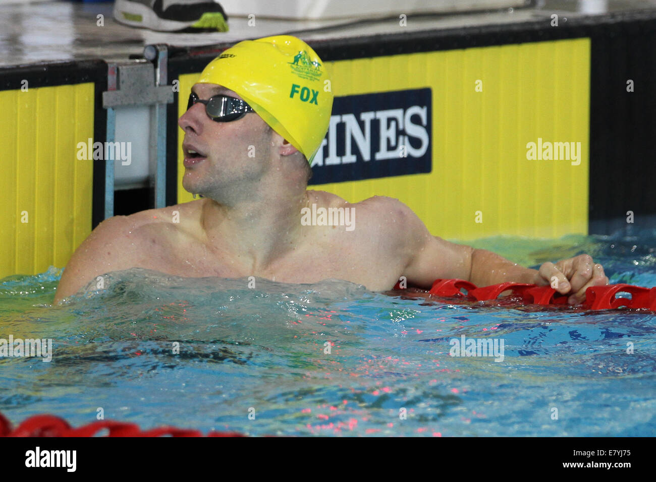 Daniel FOX of Australia wins gold in the Swimming in the Mens ParaSport ...