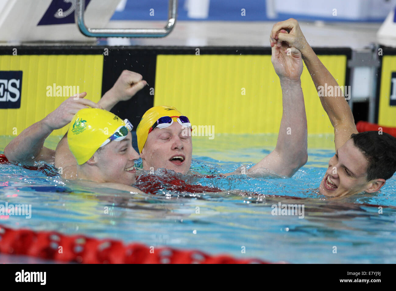 Mitch LARKIN (gold), Josh BEAVER (silver) & Matson LAWSON (bronze) of ...