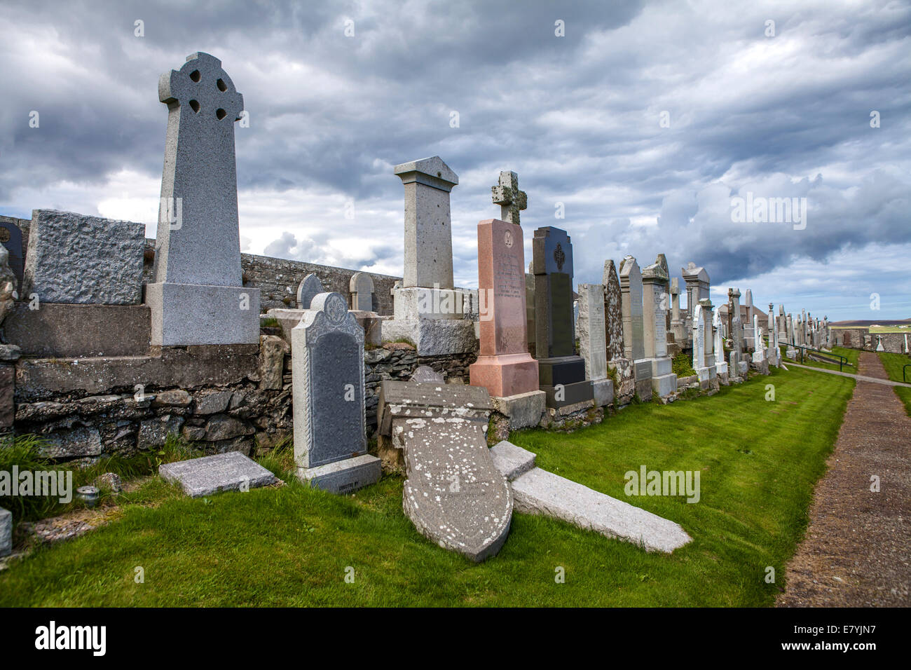 Lerwick cemetery hi-res stock photography and images - Alamy