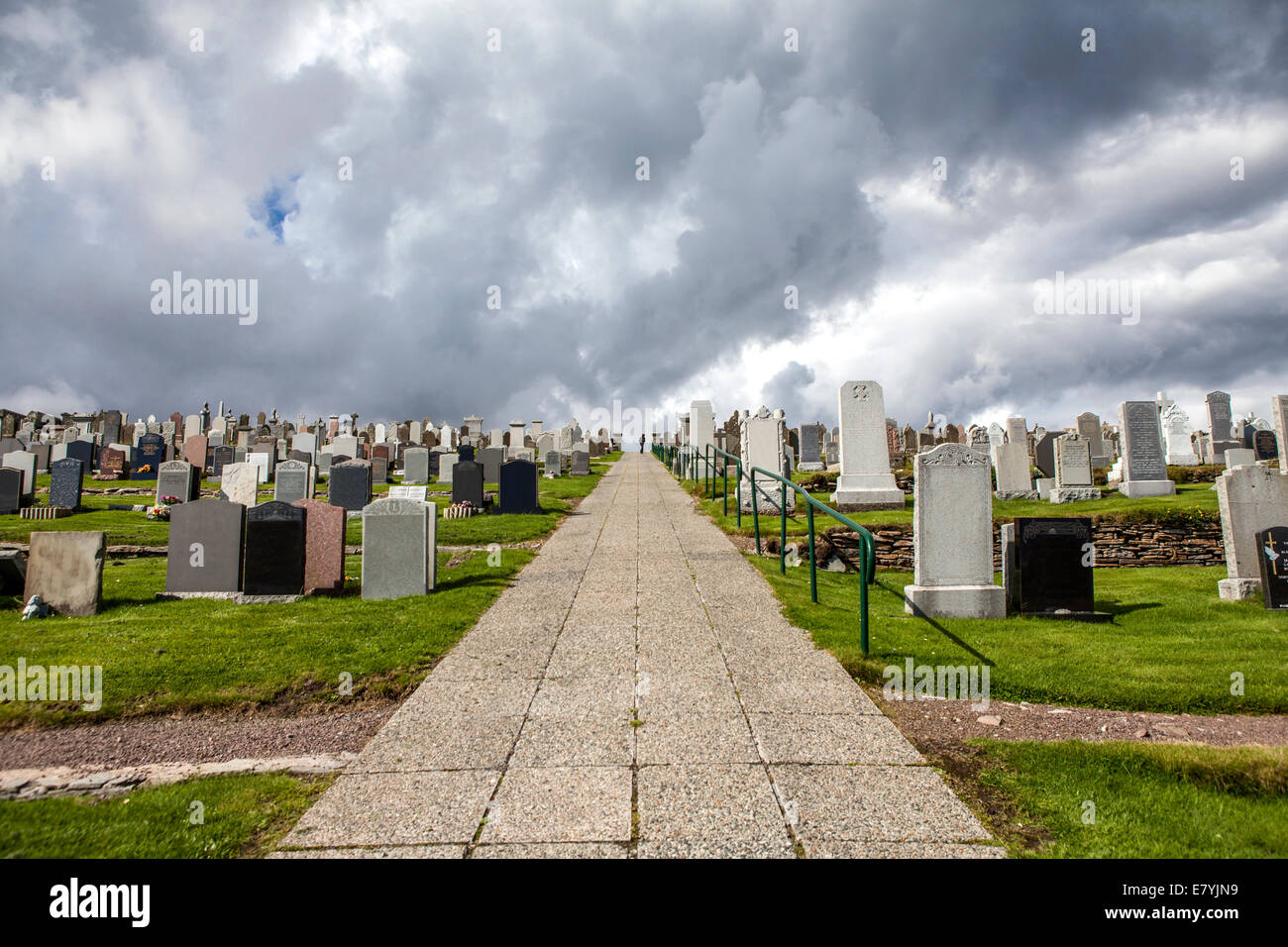 Lerwick cemetery hi-res stock photography and images - Alamy