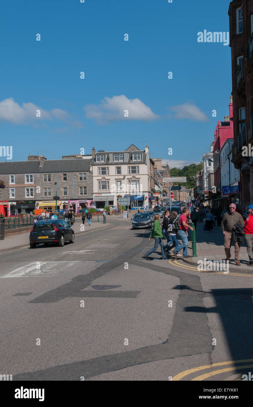 George Street Oban Argyll & Bute Scotland Stock Photo - Alamy