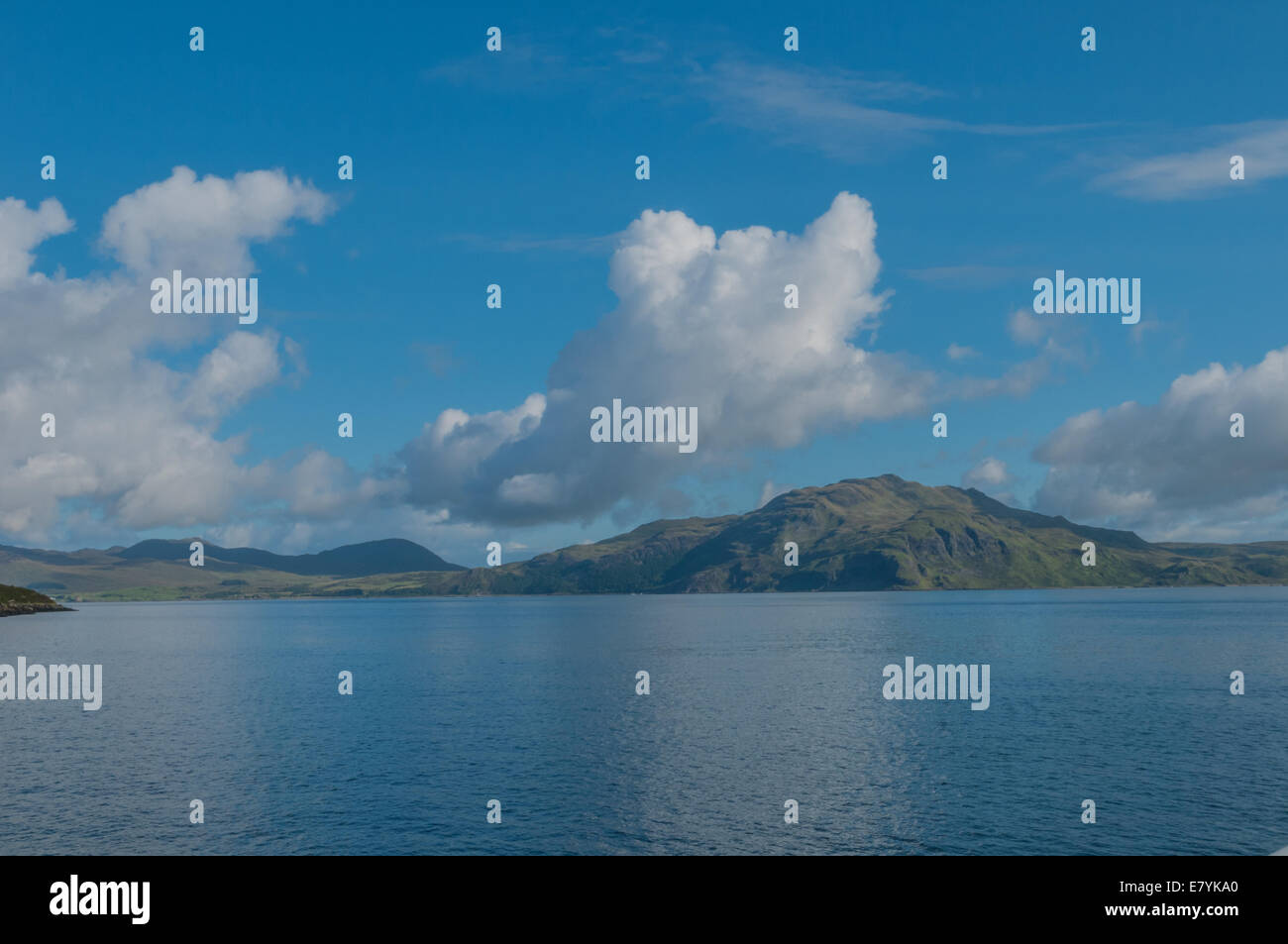 Ben Hiant and other mountains nr Kichoan Ardnamurchan Pensinsula ...