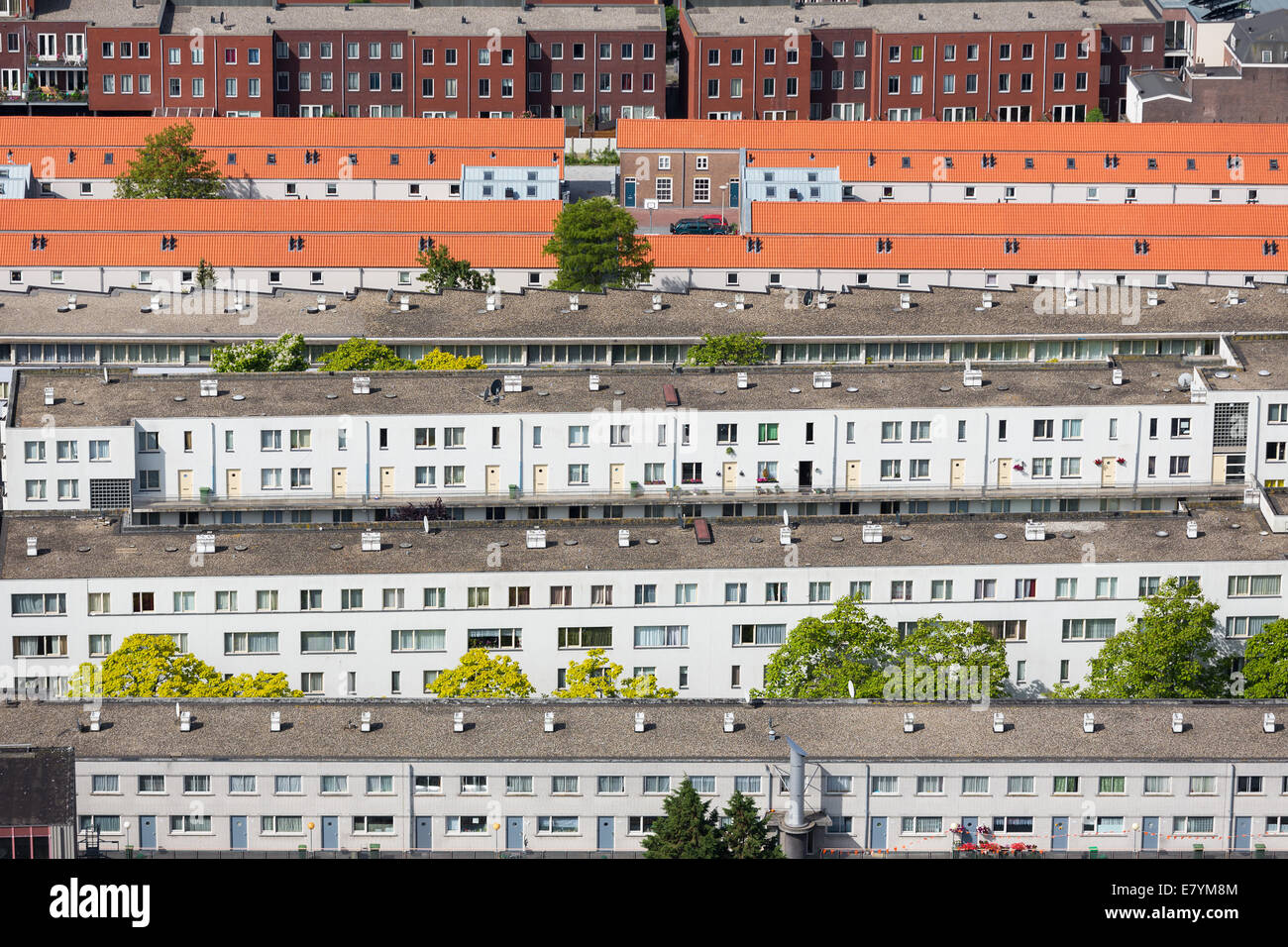 Aerial view slum in hi-res stock photography and images - Alamy