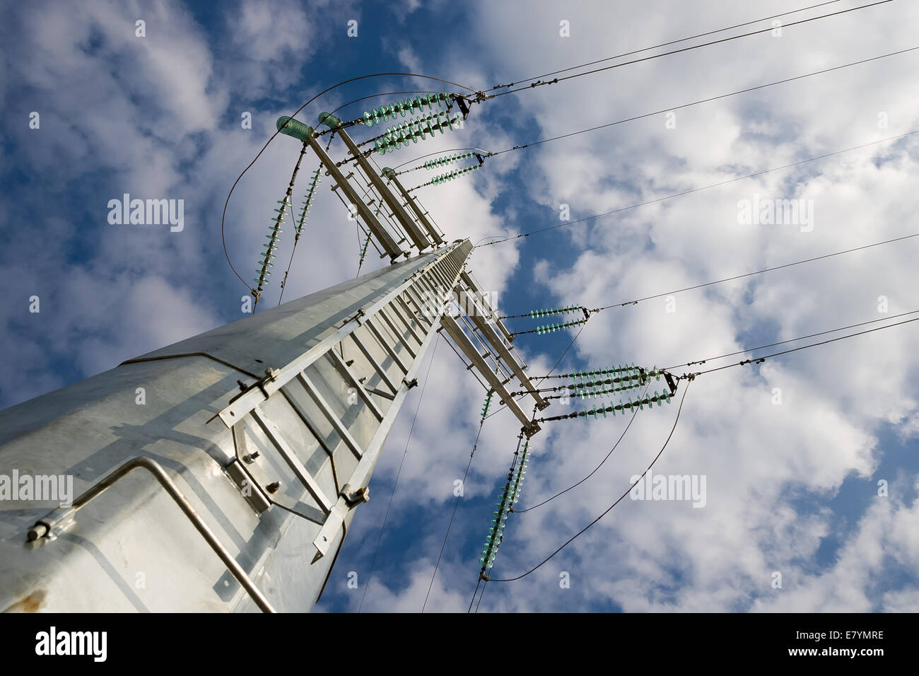 Elements of high voltage electrical equipment Stock Photo - Alamy