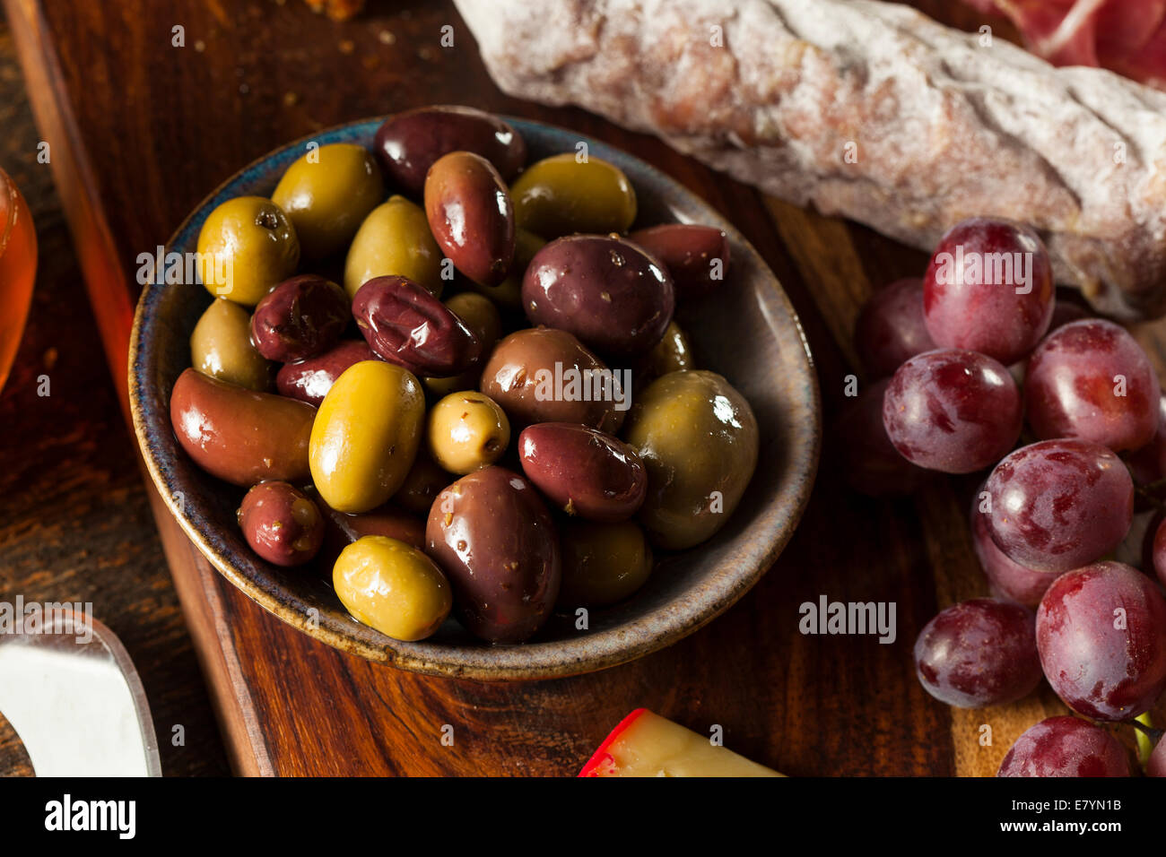 Olives ready to eat hi-res stock photography and images - Alamy