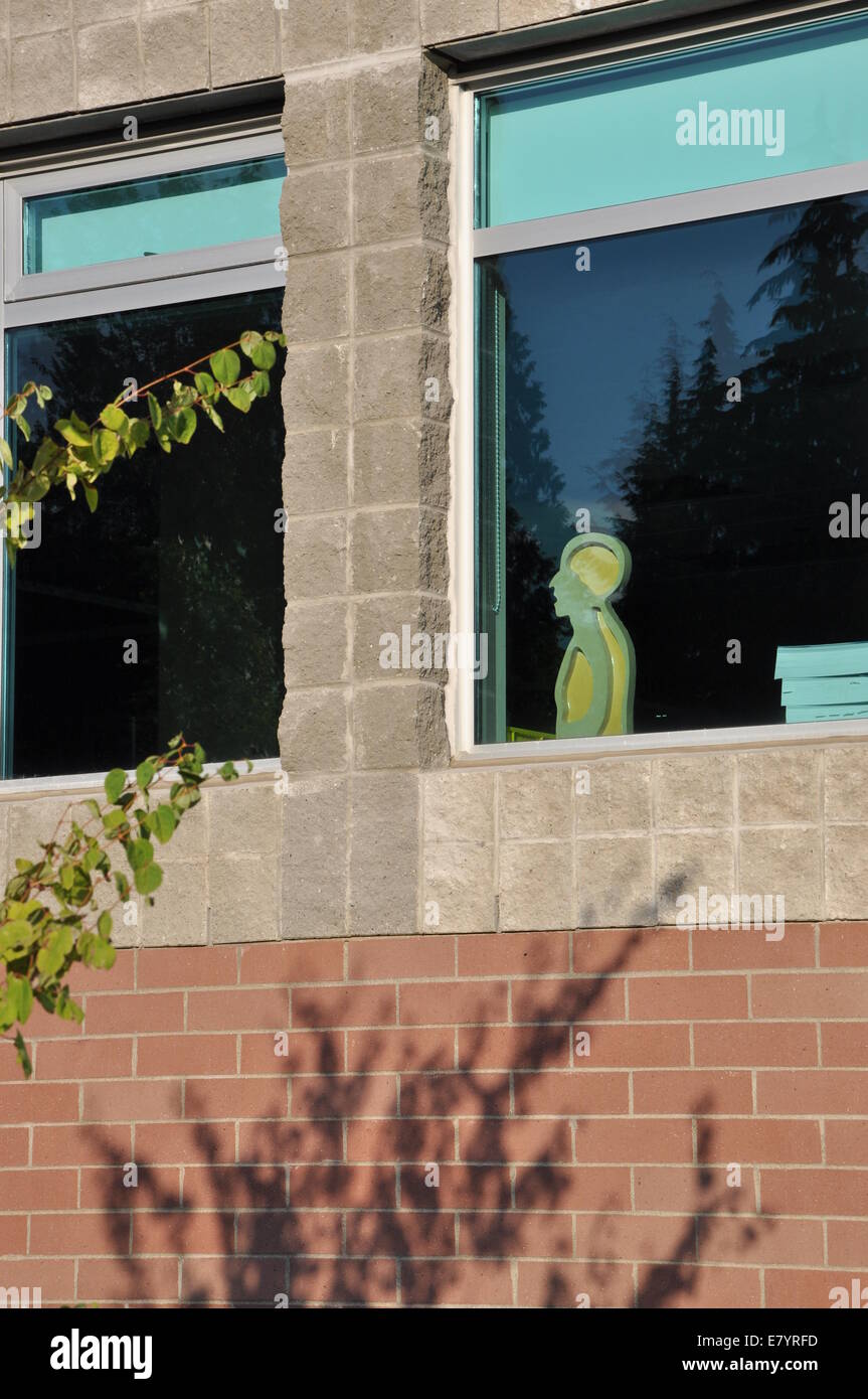 One side of school building Stock Photo - Alamy