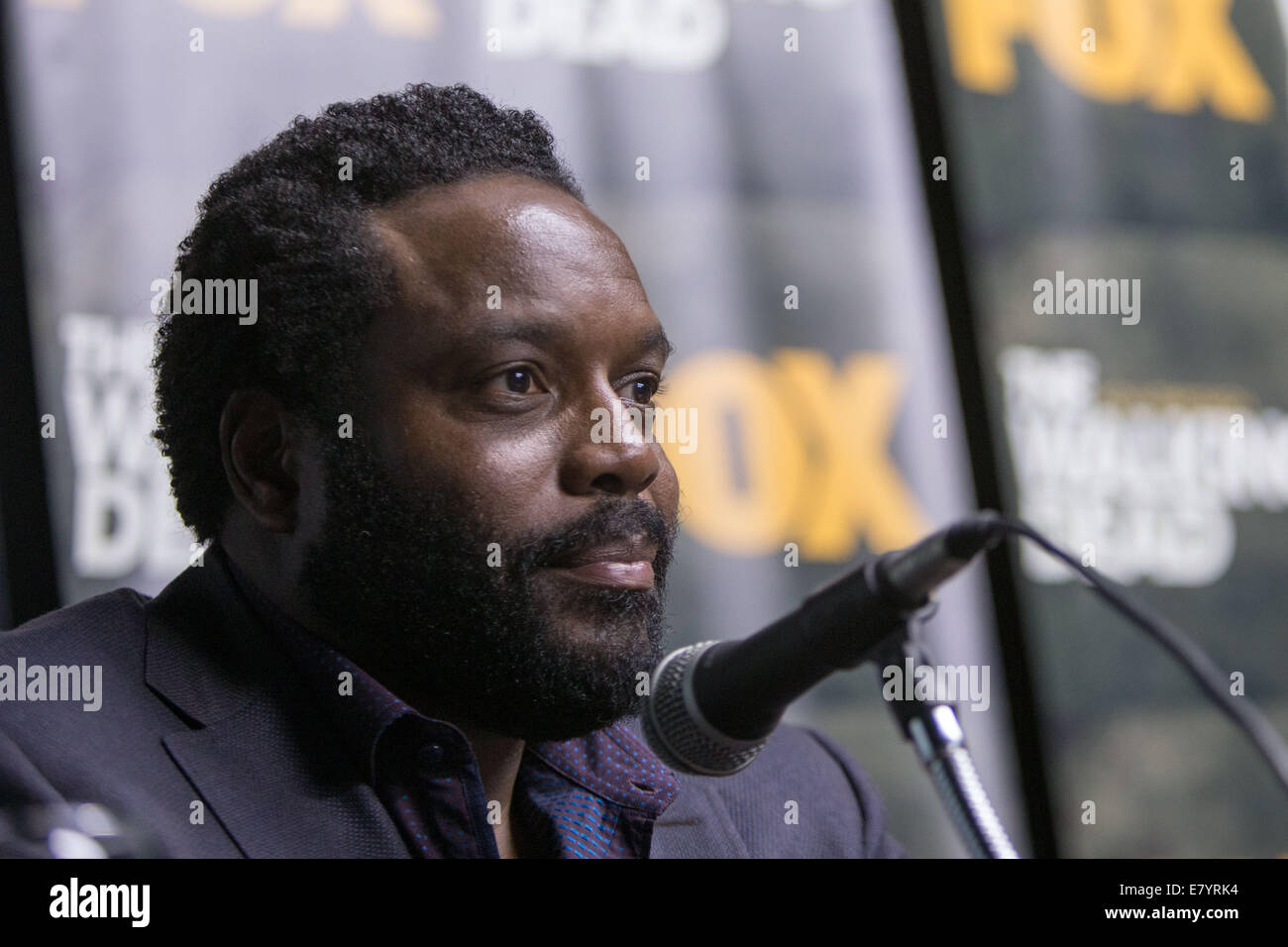 Rio De Janeiro, Brazil. 26th Sep, 2014. U.S. actor Chad Coleman, who ...