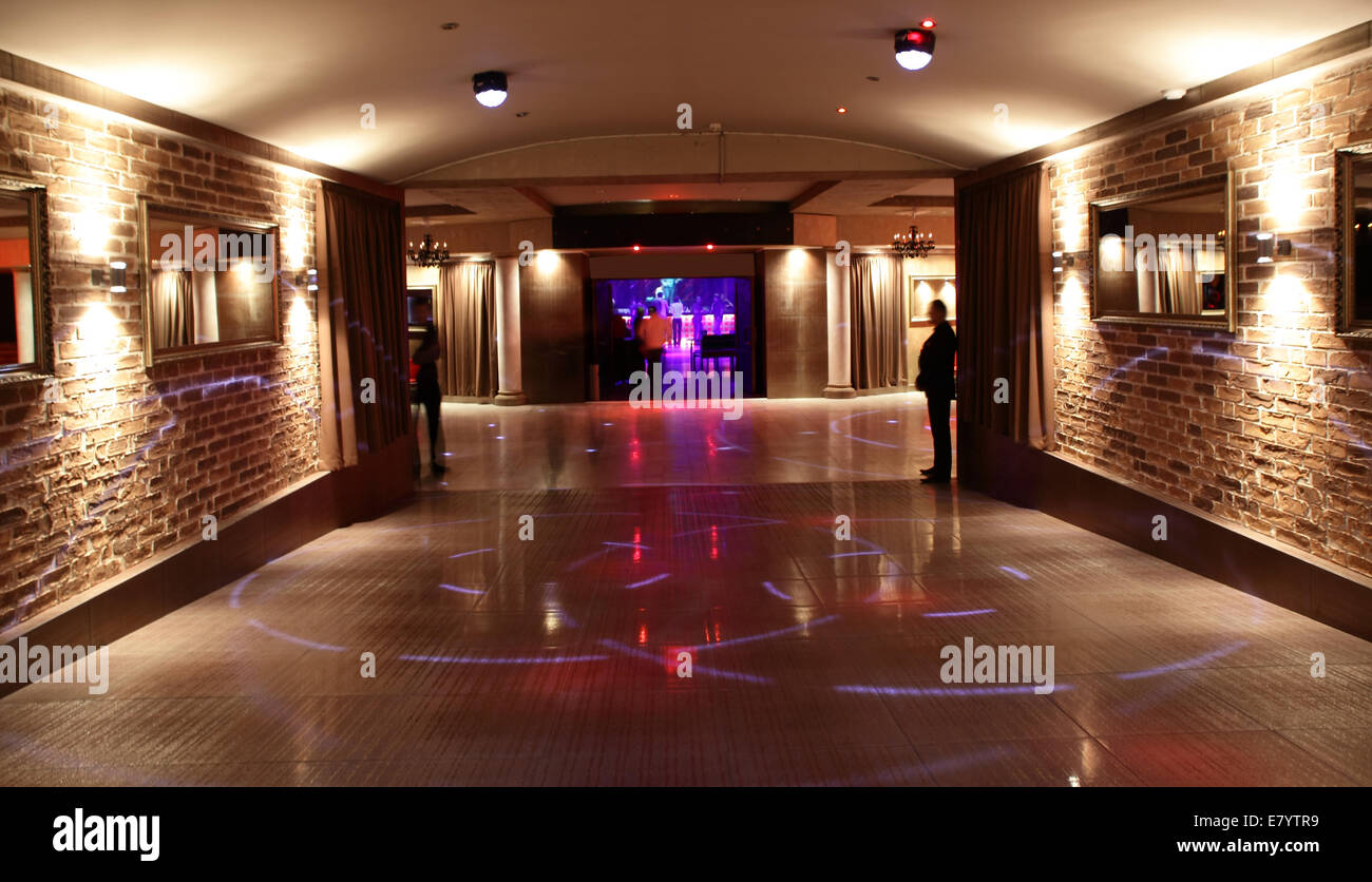 colorful interior of bright and beautiful night club Stock Photo - Alamy