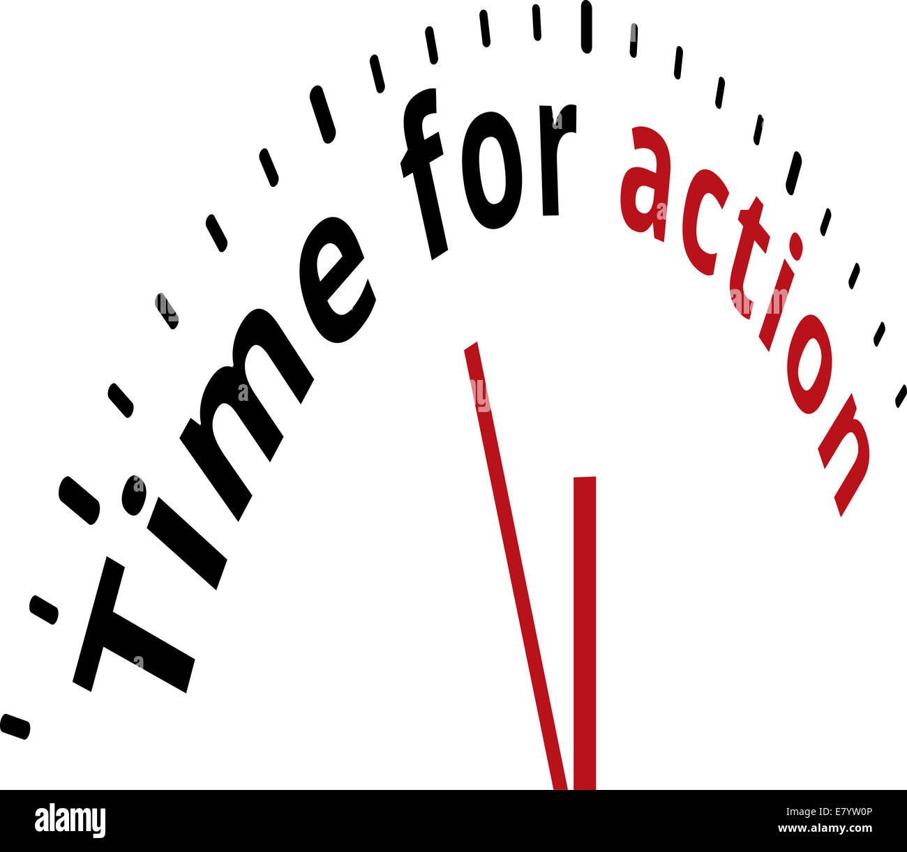 Time for action Stock Photo - Alamy