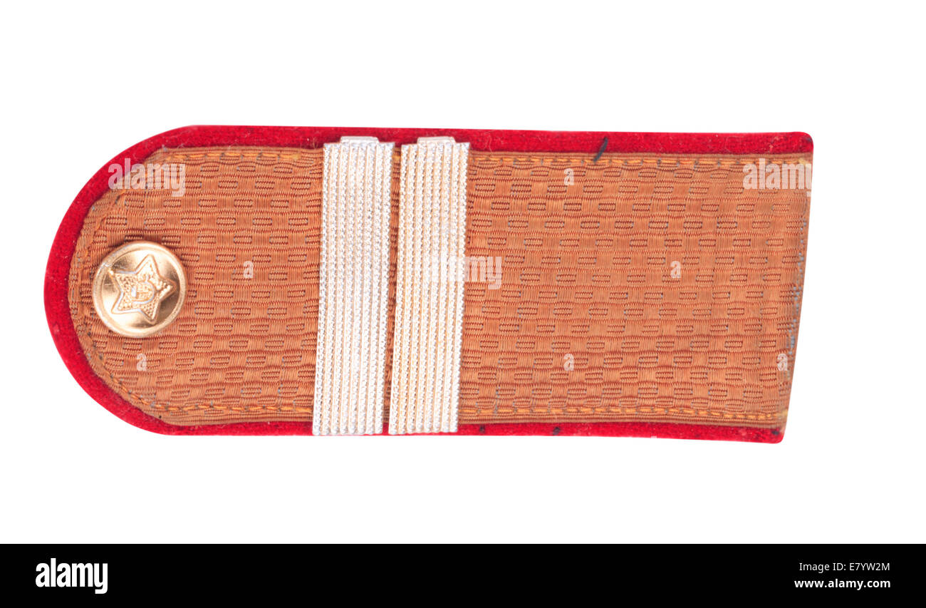 Shoulder Epaulet Isolated Stock Photo - Alamy