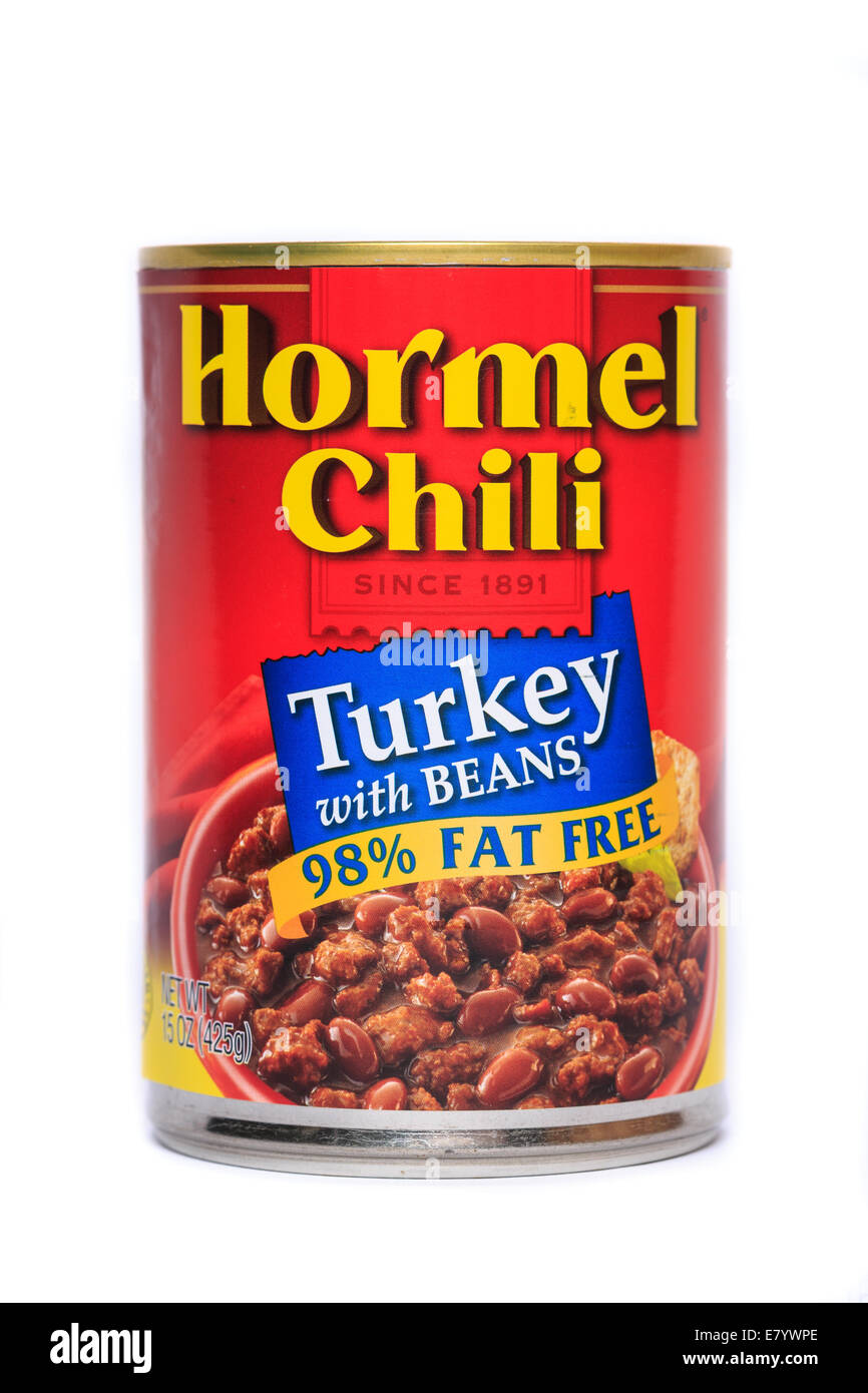 Hormel chili can hi-res stock photography and images - Alamy