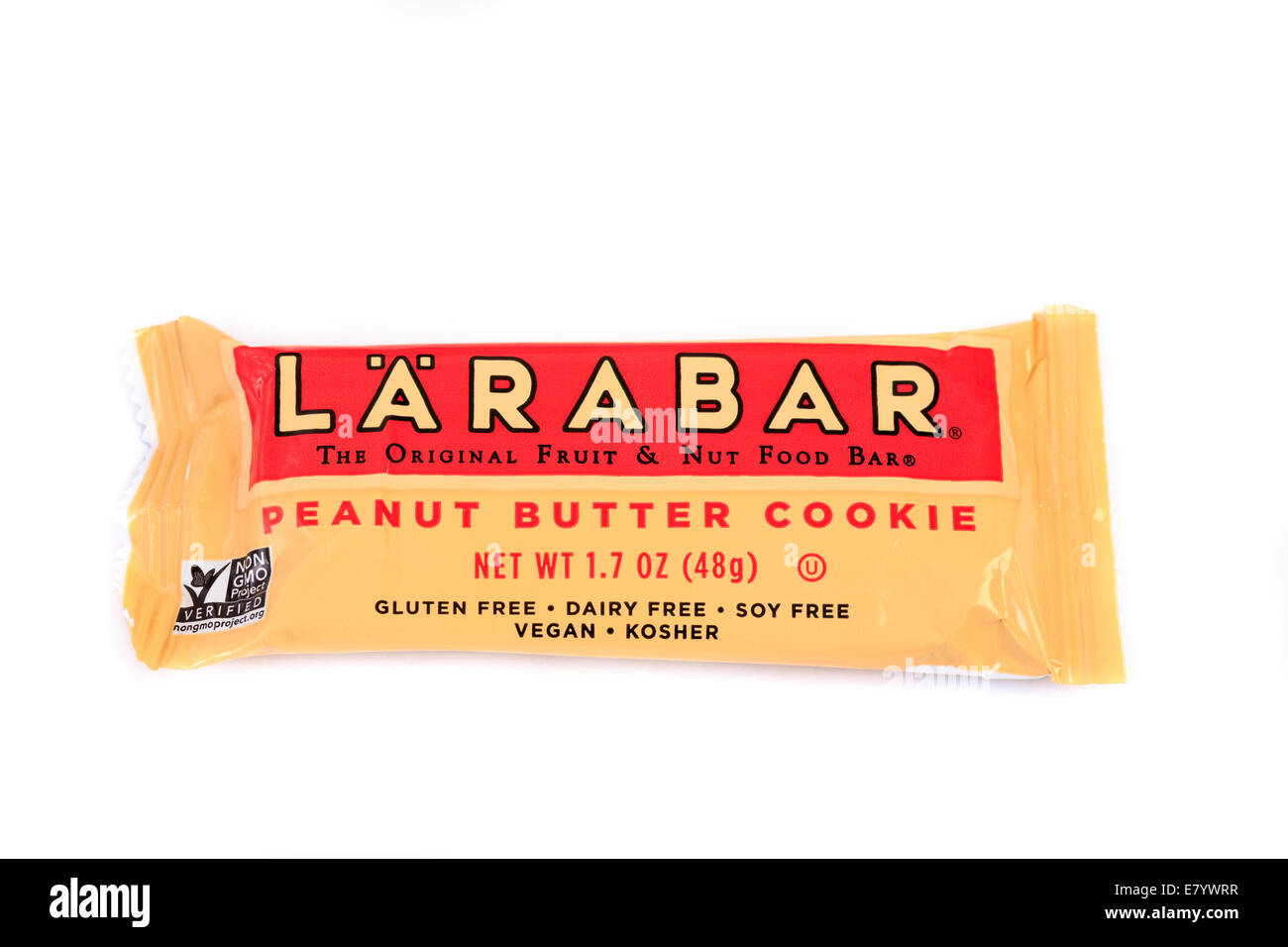 Peanut butter flavored Lara Bar Stock Photo - Alamy