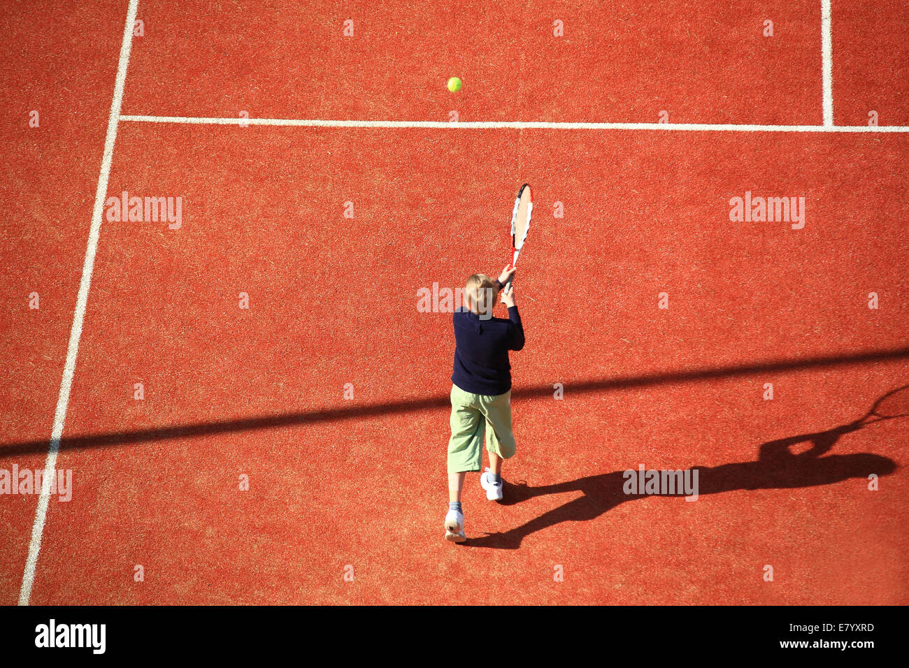 interior of modern tennis european sport club Stock Photo - Alamy