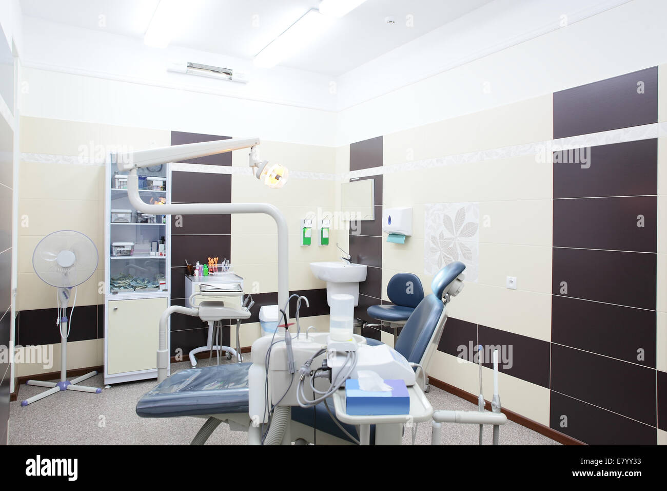 interior of bright and modern european stomatology Stock Photo - Alamy