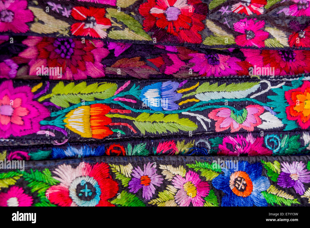 traditional mayan textiles Stock Photo - Alamy